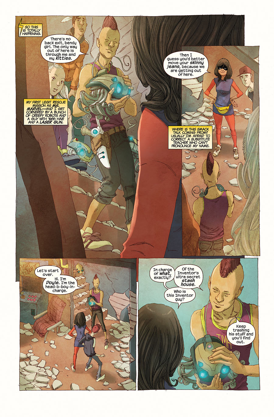 Previo: Ms. Marvel #5