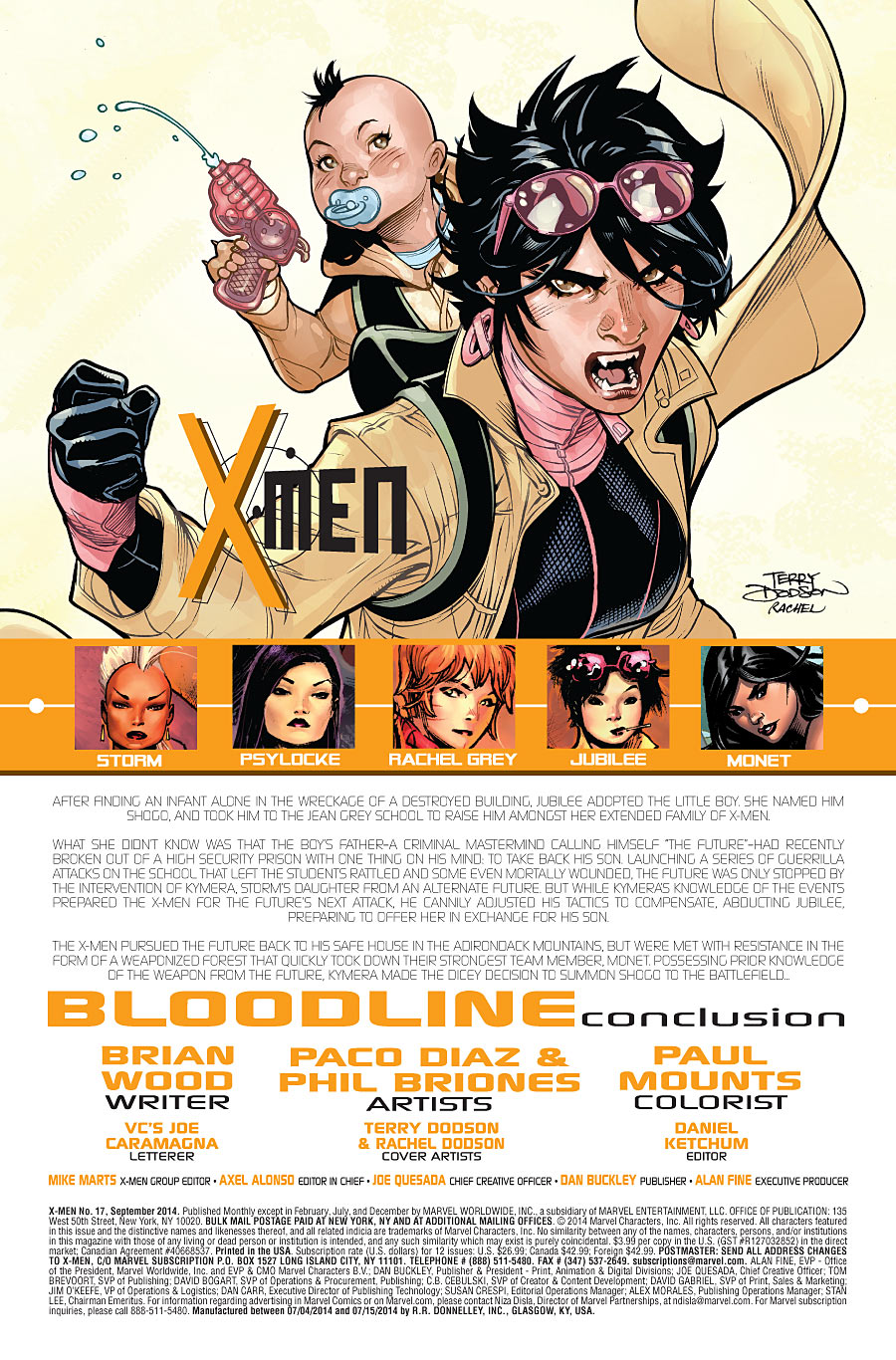 Previo: X-Men #17