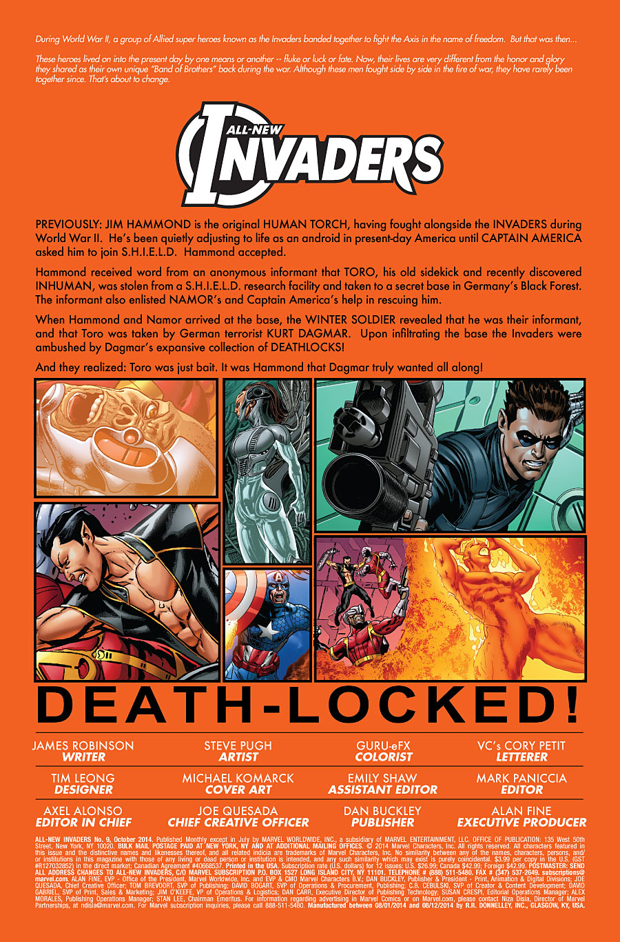 Previo: All-New Invaders #9