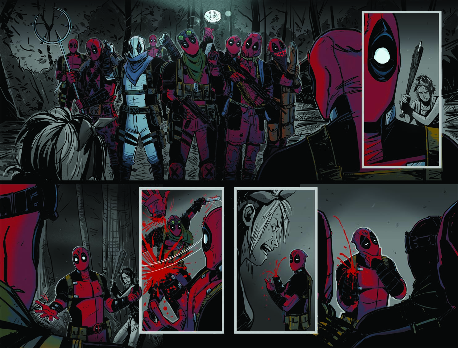 Zombies! Deadpool! Zombie Deadpool! Un primer vistazo a RETURN OF THE ...