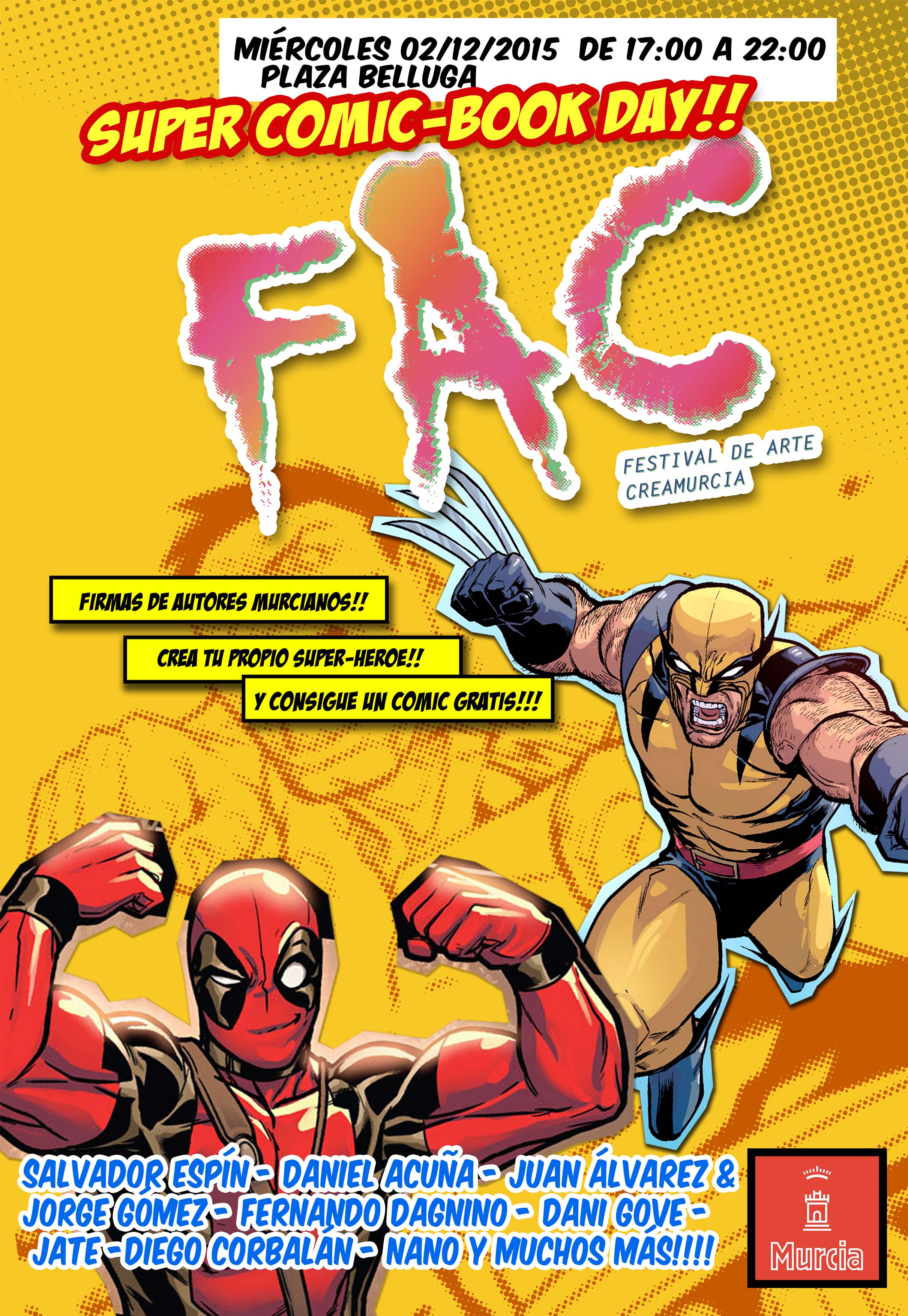 Super evento de cómics en Murcia