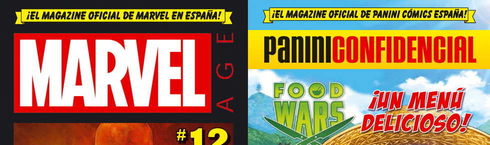 Descarga Marvel Age 12 y Panini Confidencial 12