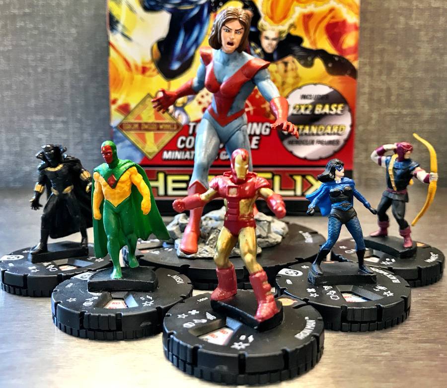 Así son los Marvel HeroClix: Avengers Infinity que pronto tendremos en ...