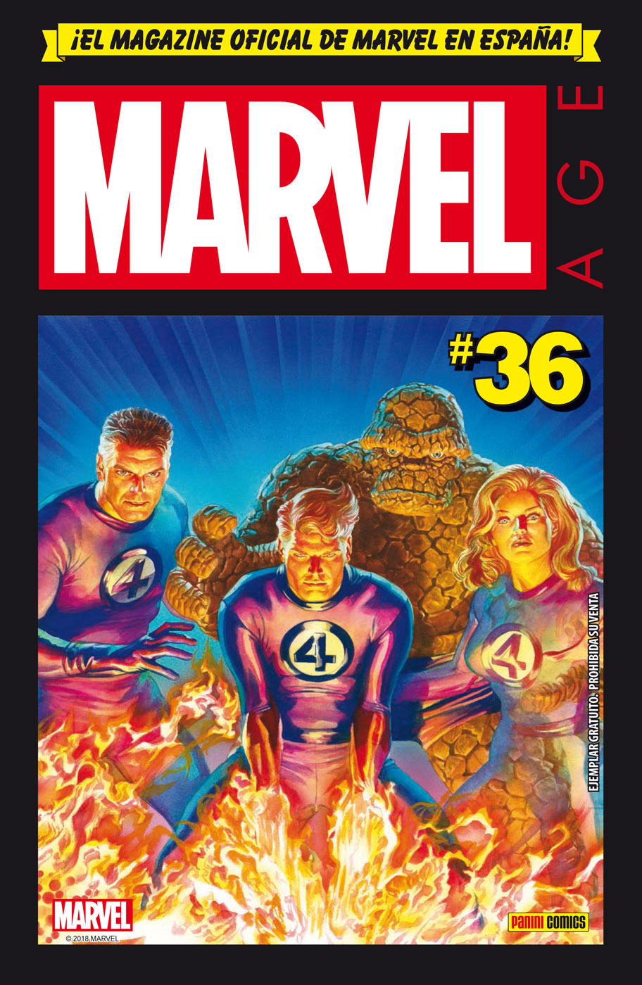Ya está disponible Marvel Age 36, la revista de diciembre