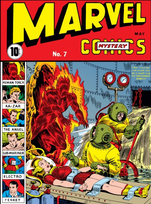 Previo: Décadas. La Marvel de los años 40