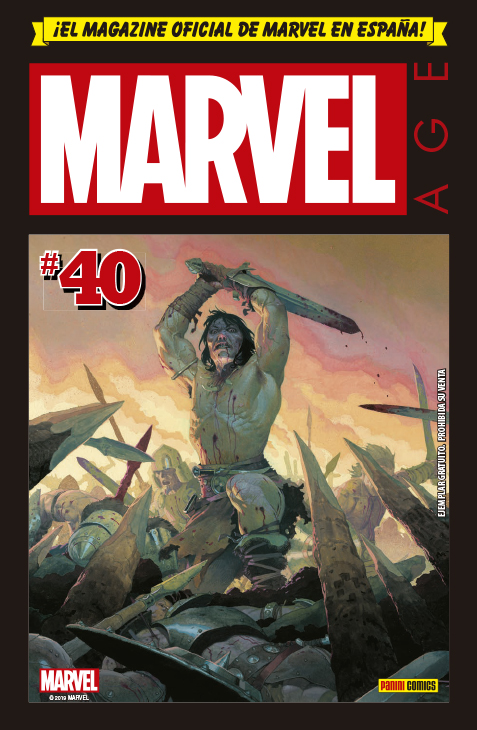 Ya está disponible Marvel Age 40, la revista de abril