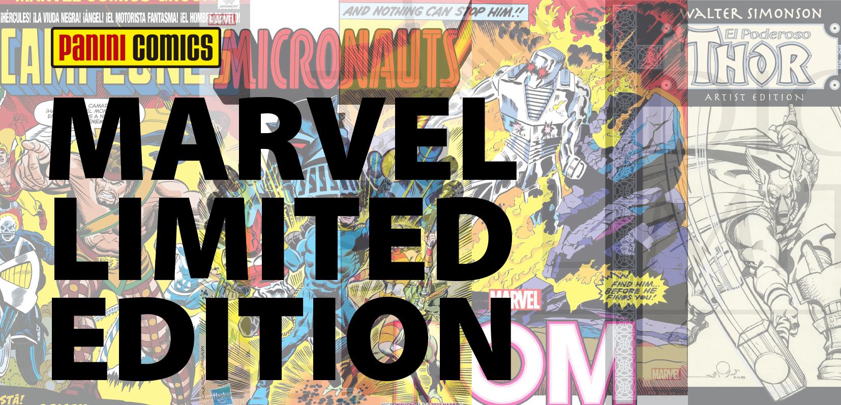 Panini anuncia todos los tomos Marvel Limited Edition para 2024