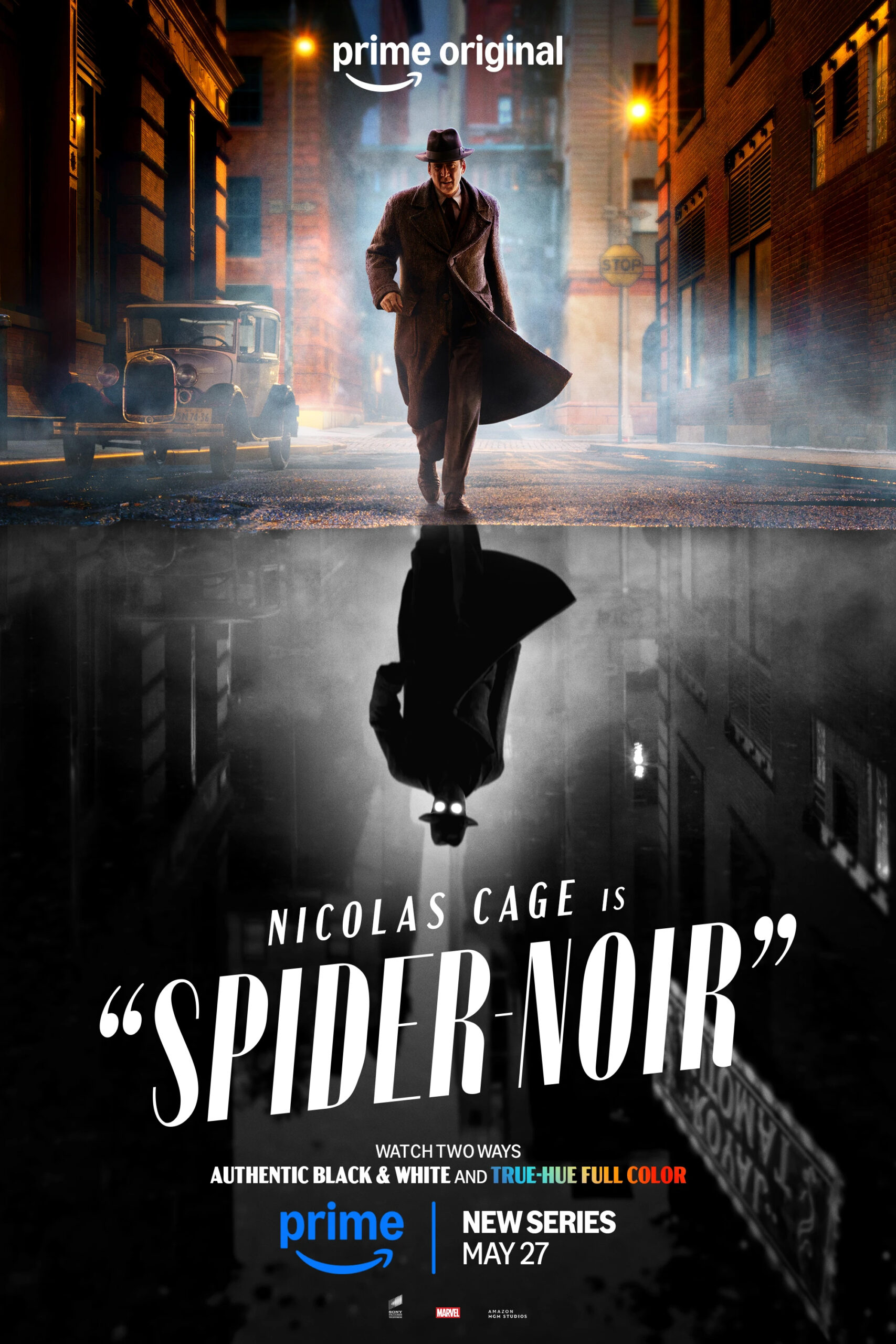 Spider-Man Noir, ¿en blanco y negro, o en color?